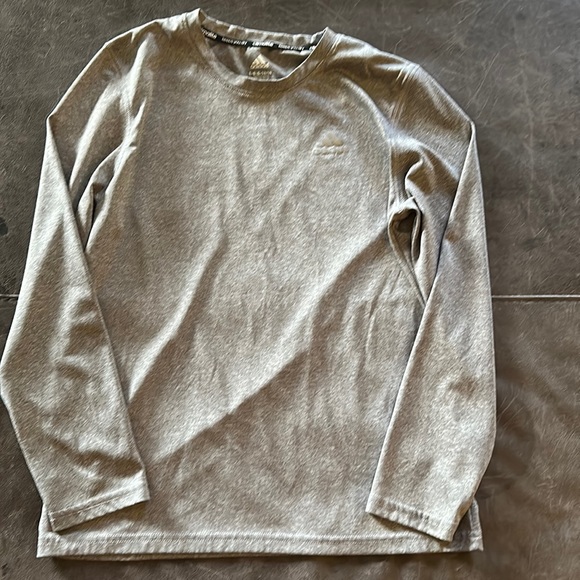 adidas | Shirts & Tops | Adidas Dri Fit Climalite Long Sleeve Boys ...